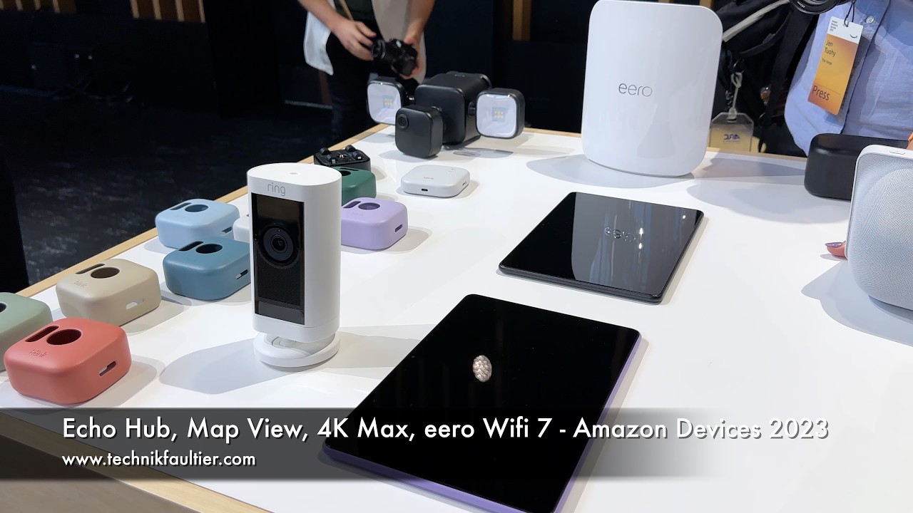 Echo Hub, Map View, 4K Max, eero WiFi 7 - Amazon Devices 2023 - YouTube