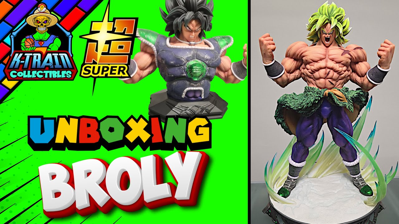 Last Sleep Studio - Broly Resin Statue Unboxing & Assembley ...