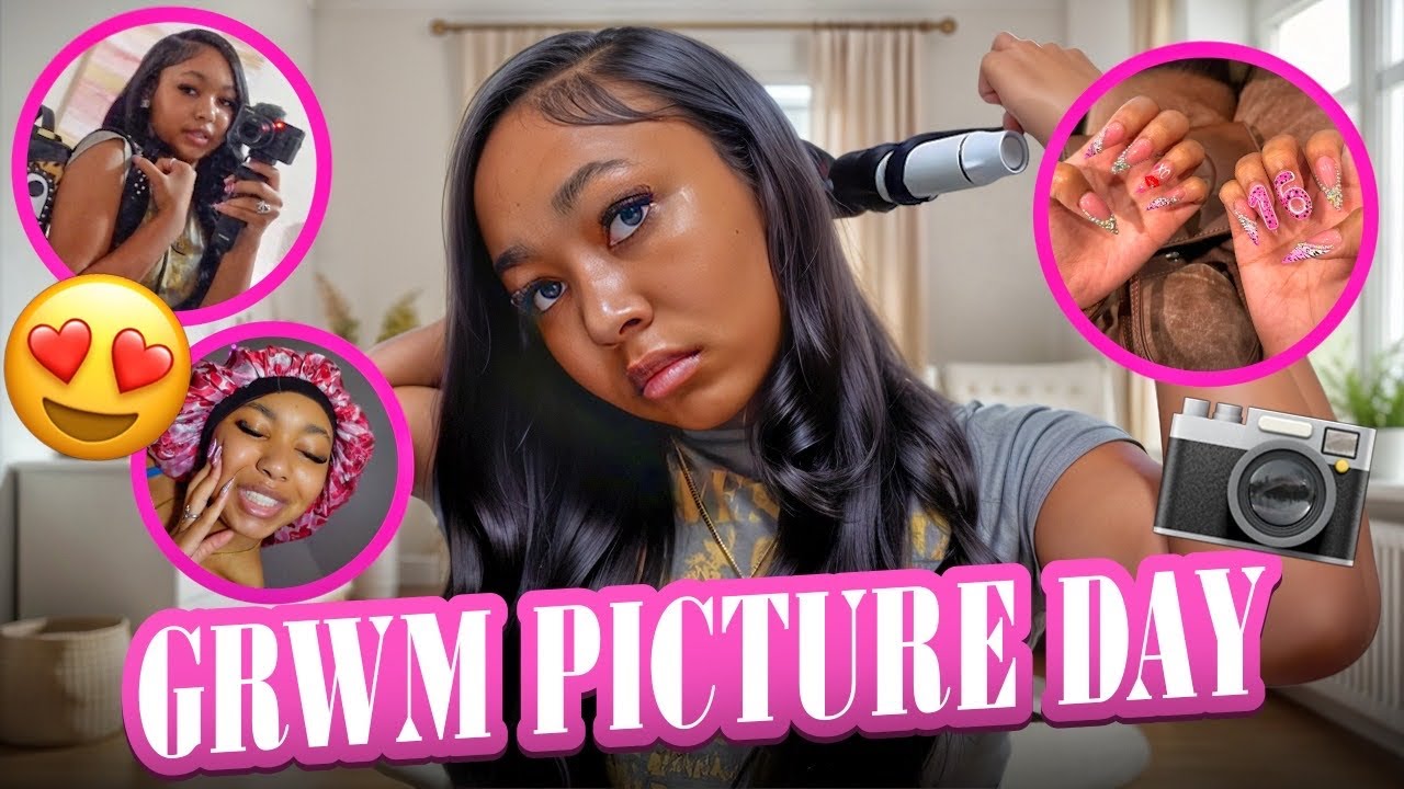 GRWM For School PICTURE DAY 📸 + NEW INTRO 😍 - YouTube