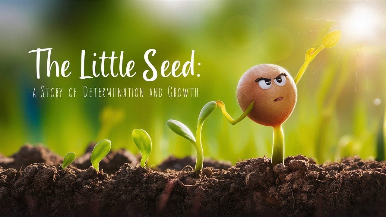 "The Little Seed: A Story of Determination and Growth" 😱🤔|motivation ...
