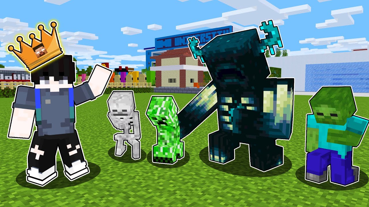 I Became the KING OF ALL MONSTERS in Minecraft | OMO City - YouTube
