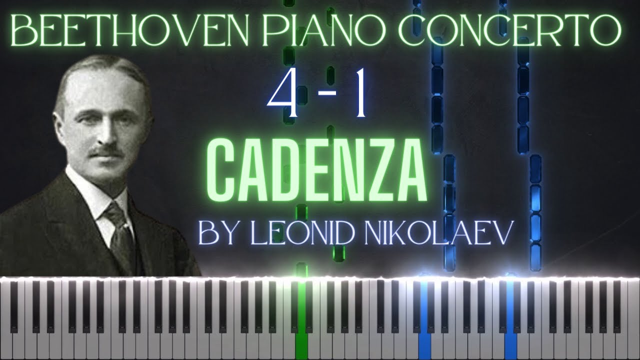 Leonid Nikolaev: Cadenza For Beethoven's Piano Concerto No. 4 Op. 58 (Movement 1) - YouTube