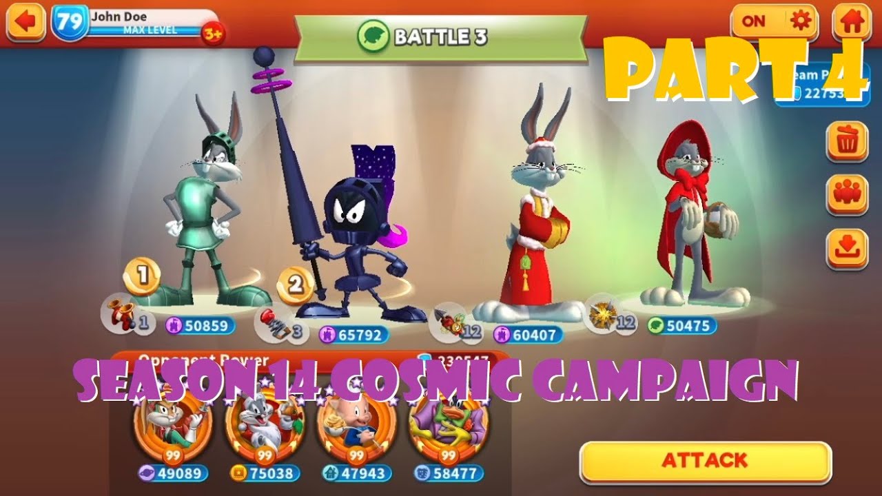 Looney Tunes: World of Mayhem | Season 14 Cosmic Campaign | Day 4 - YouTube