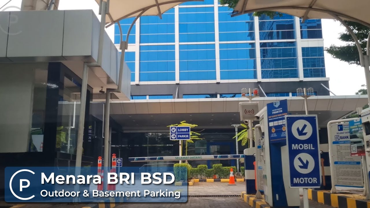 Tempat Parkir Menara BRI BSD City - Carpark of Indonesia - YouTube