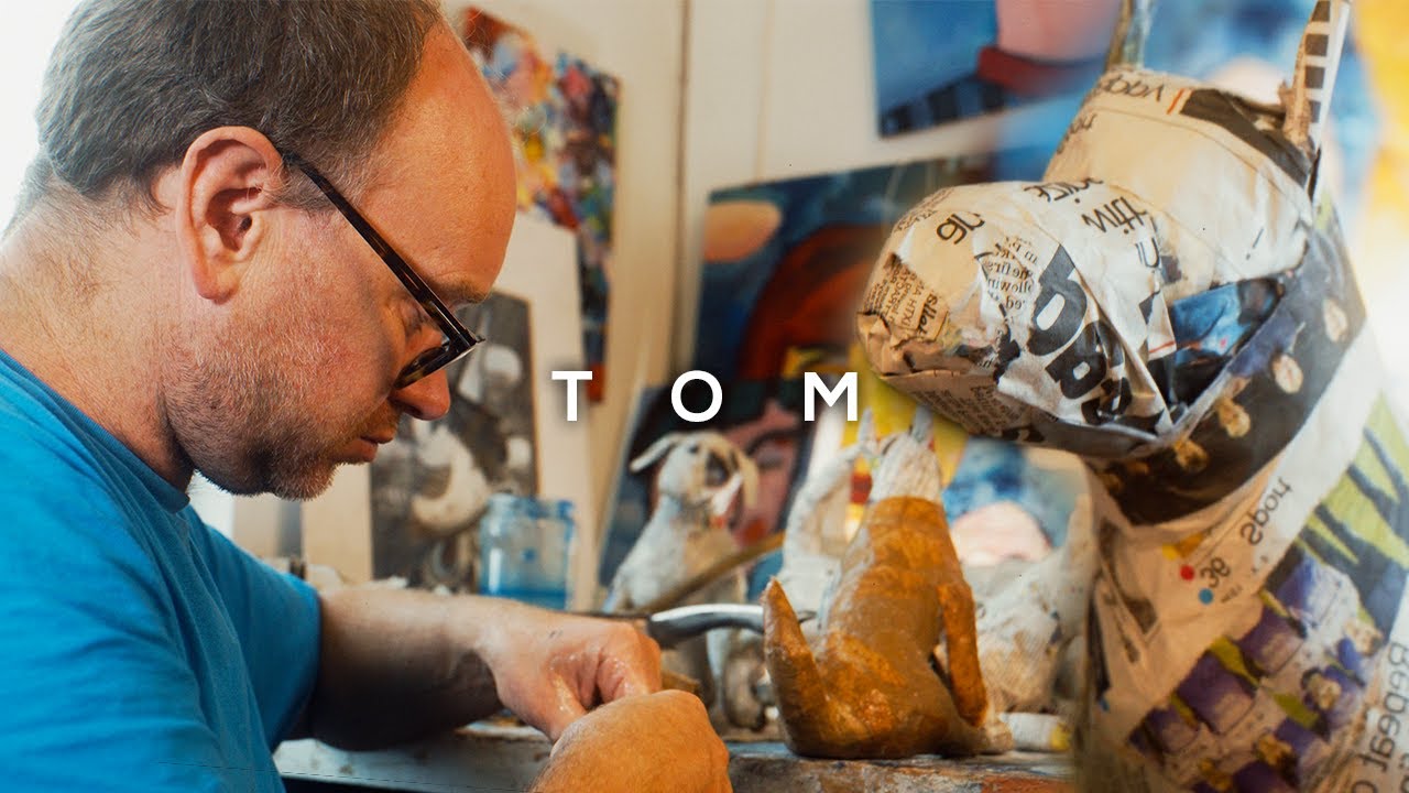 Portraits of Cork // Tom - Papier Mâché Artist - YouTube