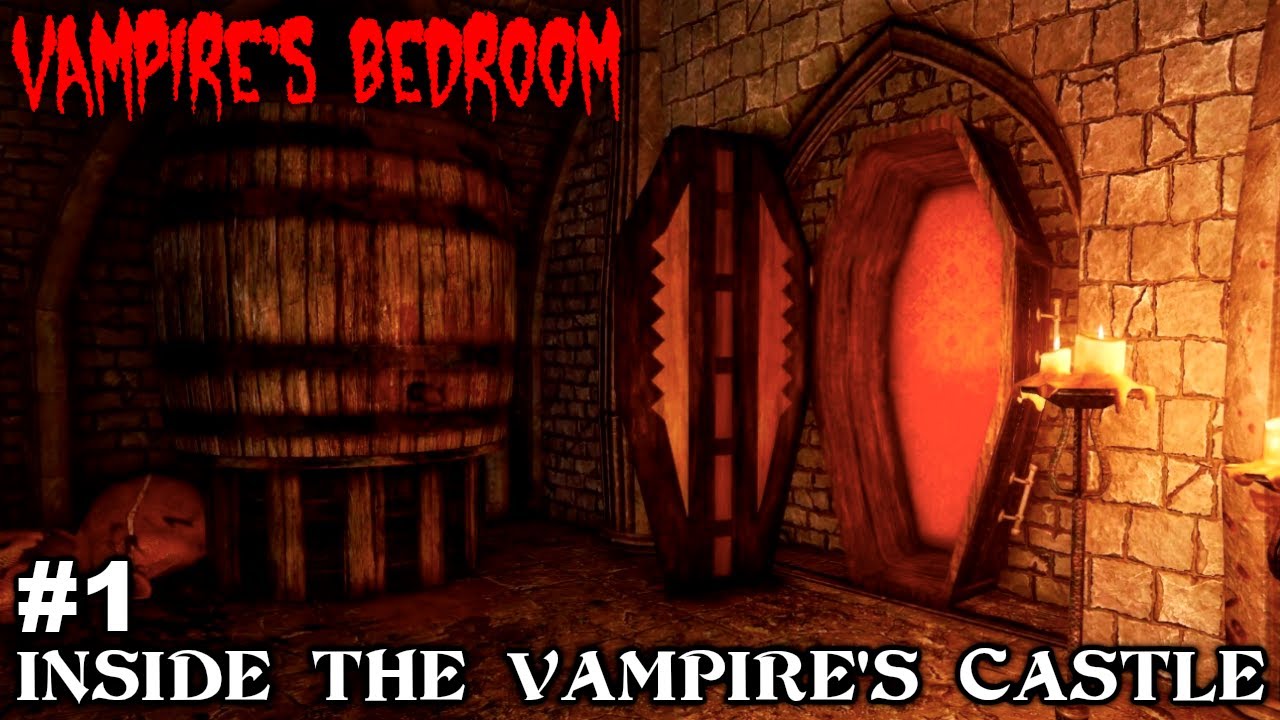 Vampire's Bedroom 🧛 Inside the Vampire's Castle 🧛 Ambience / White ...