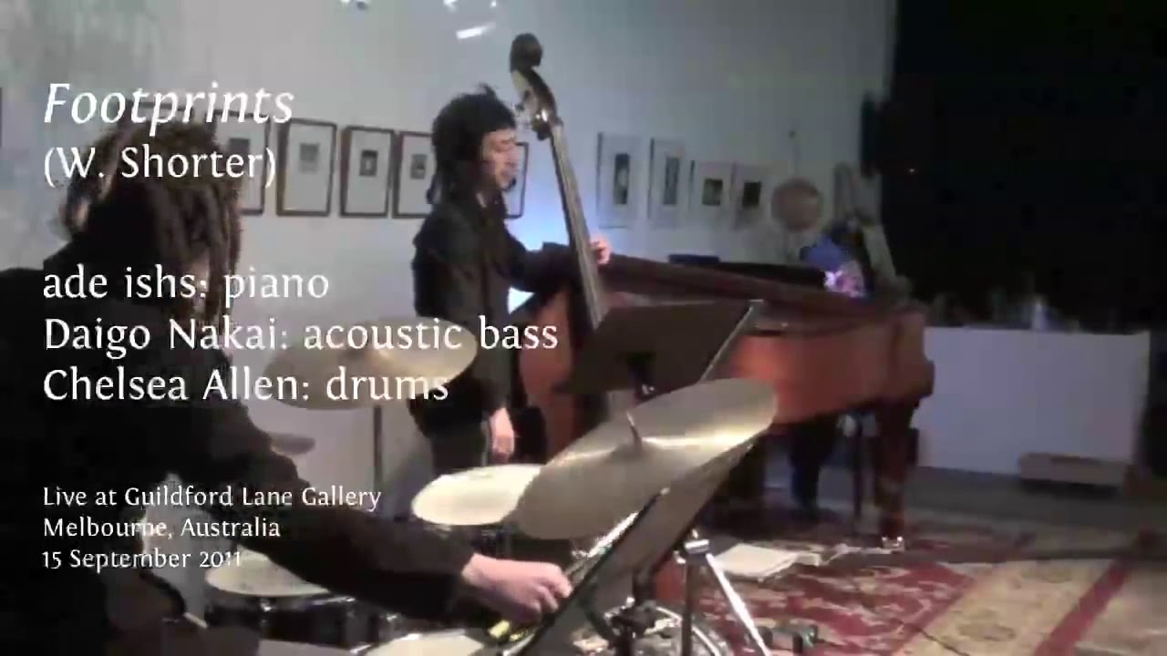 Footprints — ade ishs Trio - YouTube