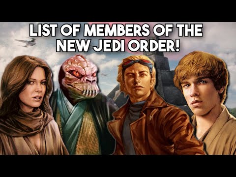 Every Member of The New Jedi Order in Star Wars Legends! - YouTube