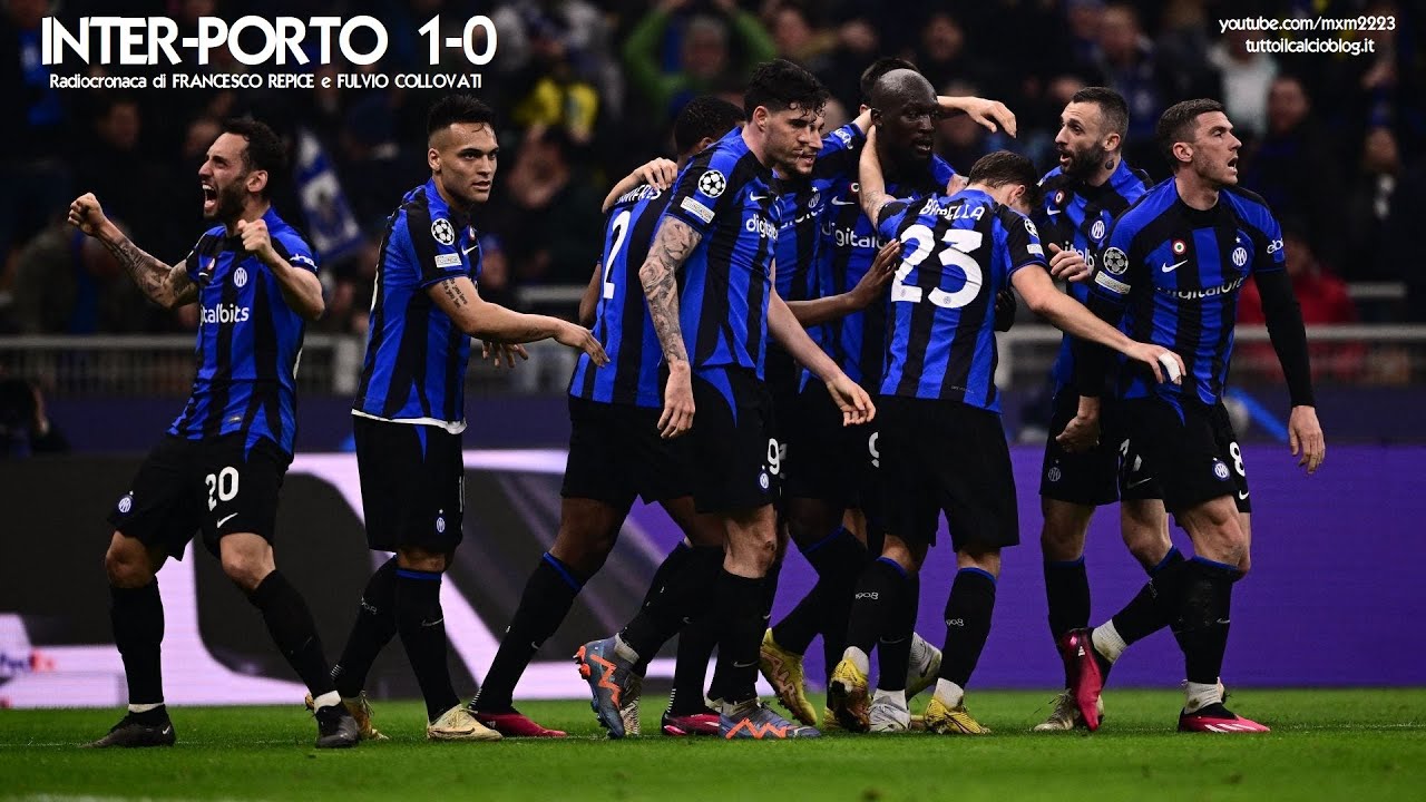 INTER-PORTO 1-0 - Radiocronaca di Francesco Repice e Fulvio Collovati ...