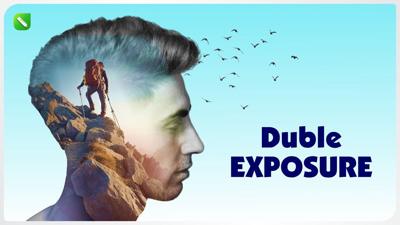 Double Exposure CorelDraw | Photo Manipulation - YouTube