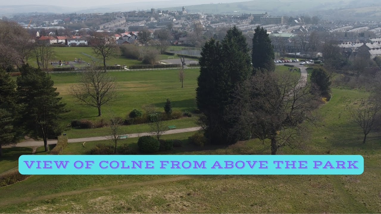 ALKINCOATES PARK COLNE LANCASHIRE DRONE VIEW - YouTube