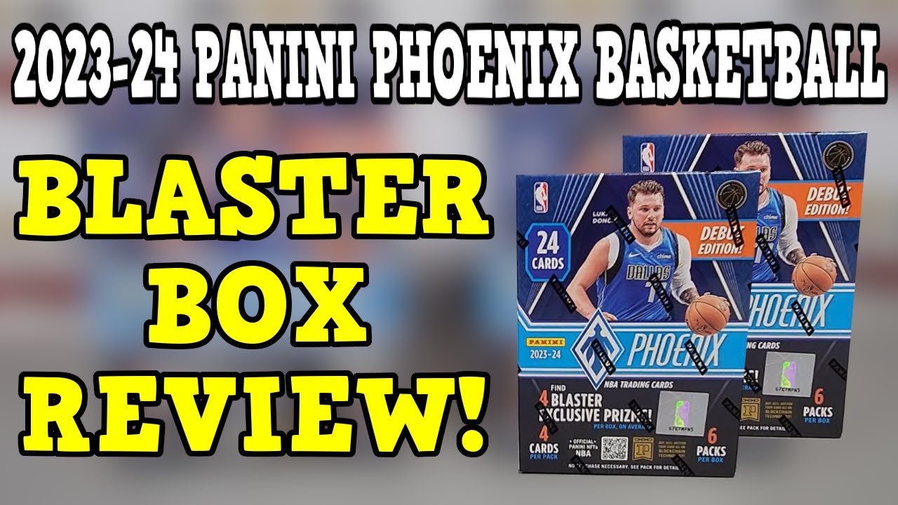 BLASTER BOX REVIEW! 2023-24 Panini Phoenix 2X Blaster Box Opening And ...