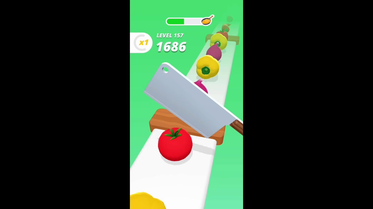 perfect cutting game - YouTube