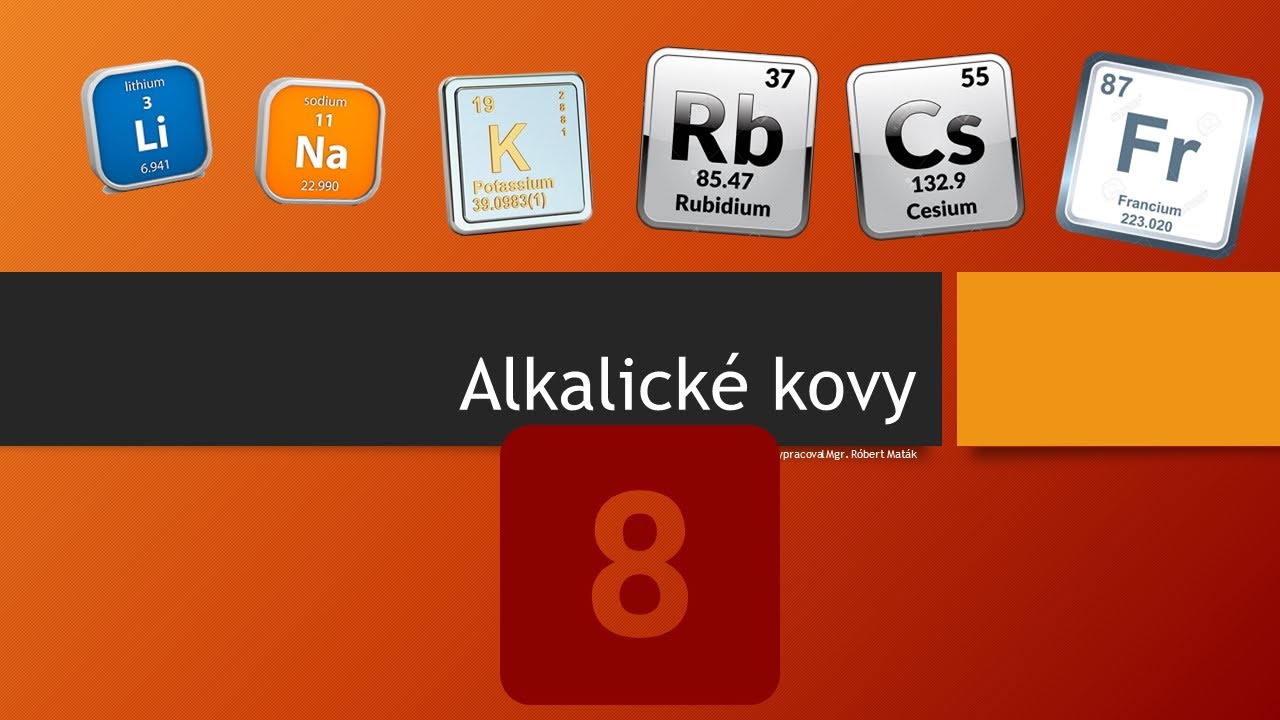 Alkalické kovy - YouTube