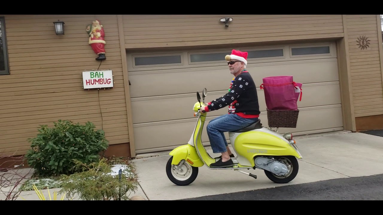 Christmas Scooter - YouTube