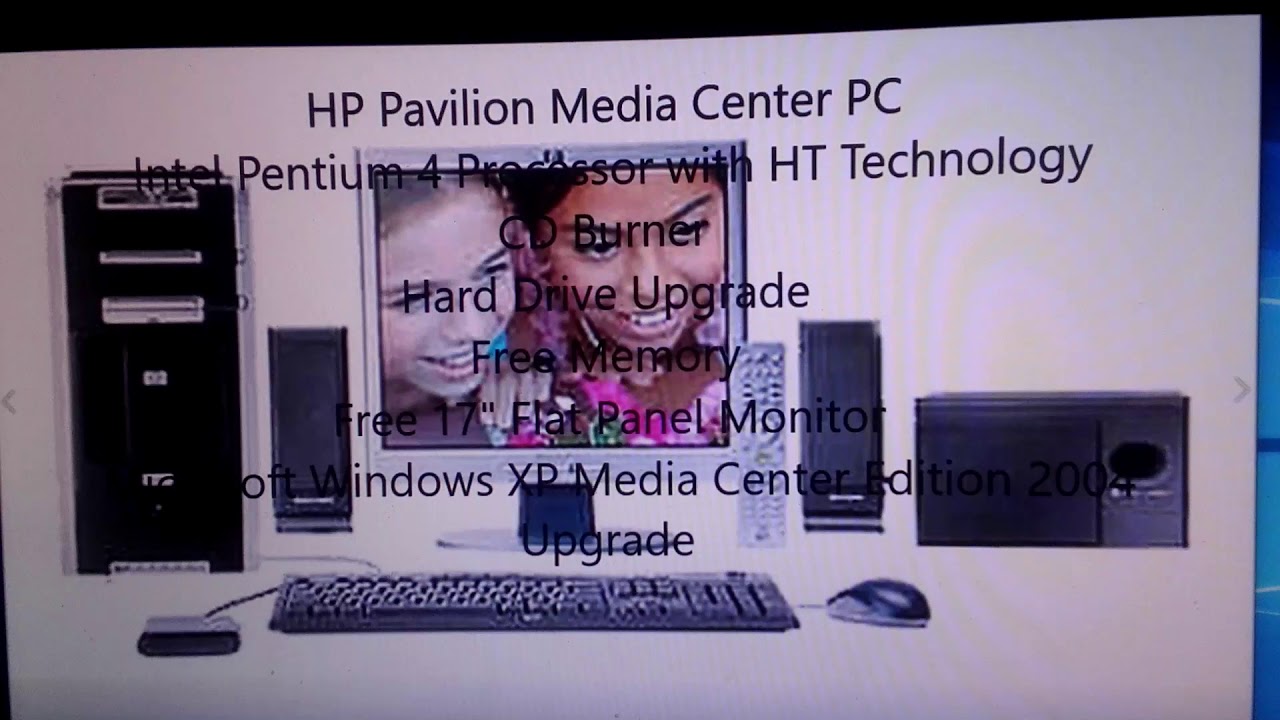 HP Pavilion Media Center Commercial 2004 - YouTube