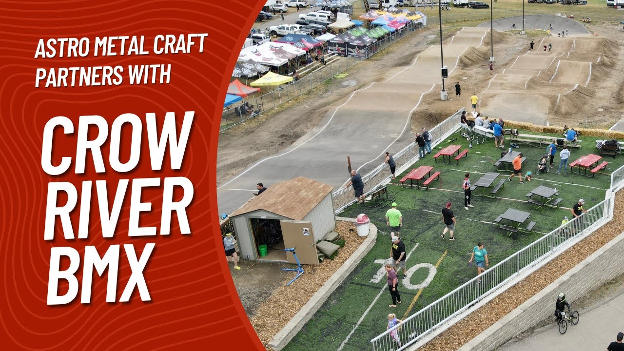 Crow River BMX Astro Metal Craft Projects - YouTube