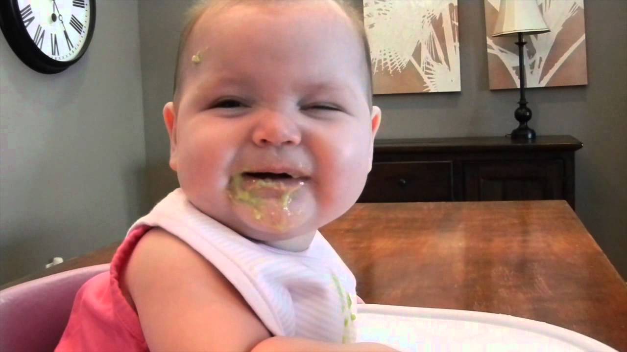 Izzy Eats Avocado - YouTube