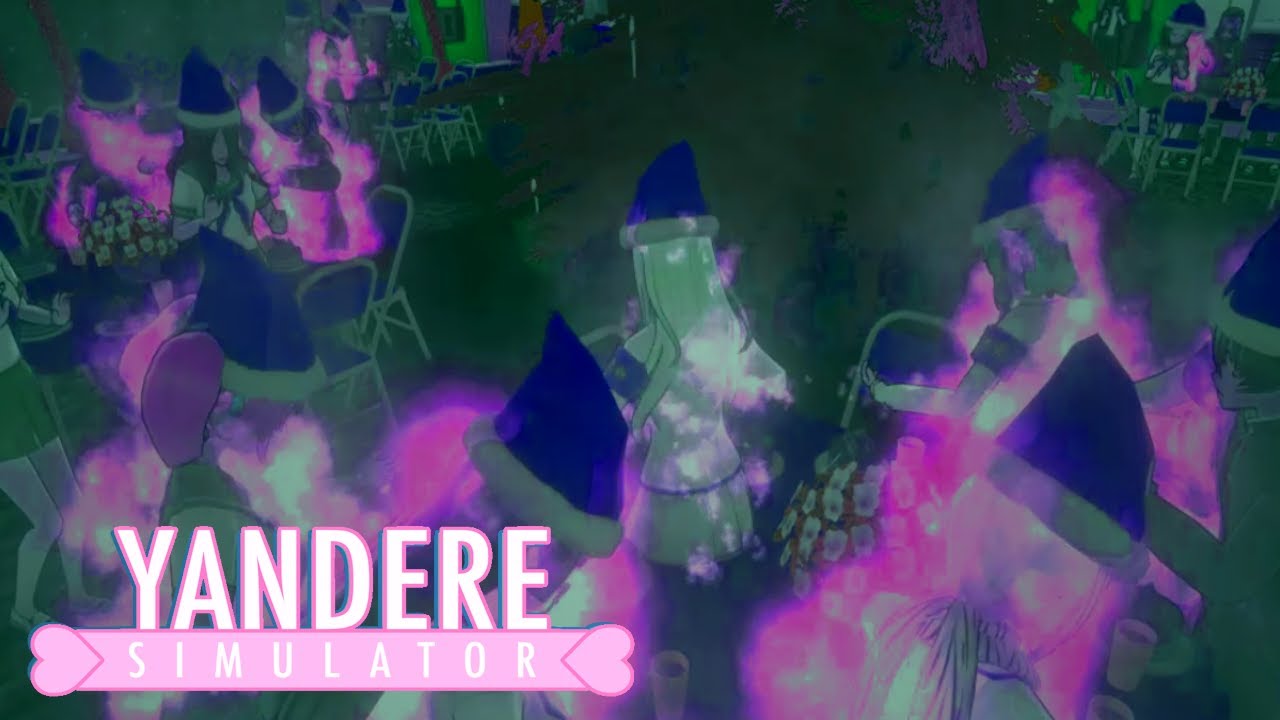 8urning your Rival Using the Christmas Tree | Yandere Simulator ...