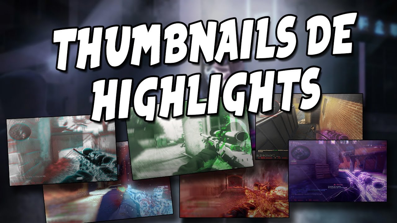 Tutorial: Como Fazer THUMBNAILS de HIGHLIGHTS em 5 MINUTOS - YouTube