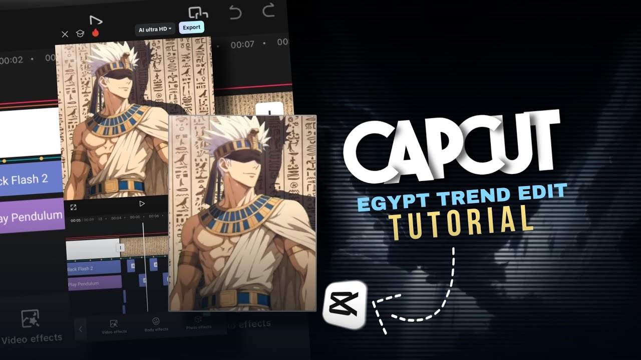 Egypt Trend Edit Tutorial | Capcut Tutorial - YouTube