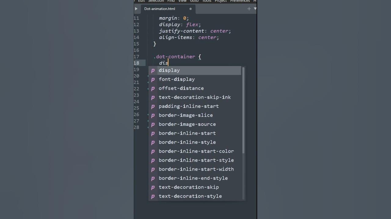 Dot Blink Animation Html Css Codingbipro Youtube