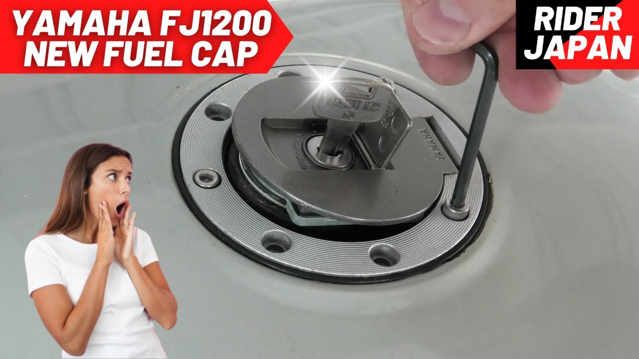 FJ1200 Gets a New Fuel Cap - YouTube