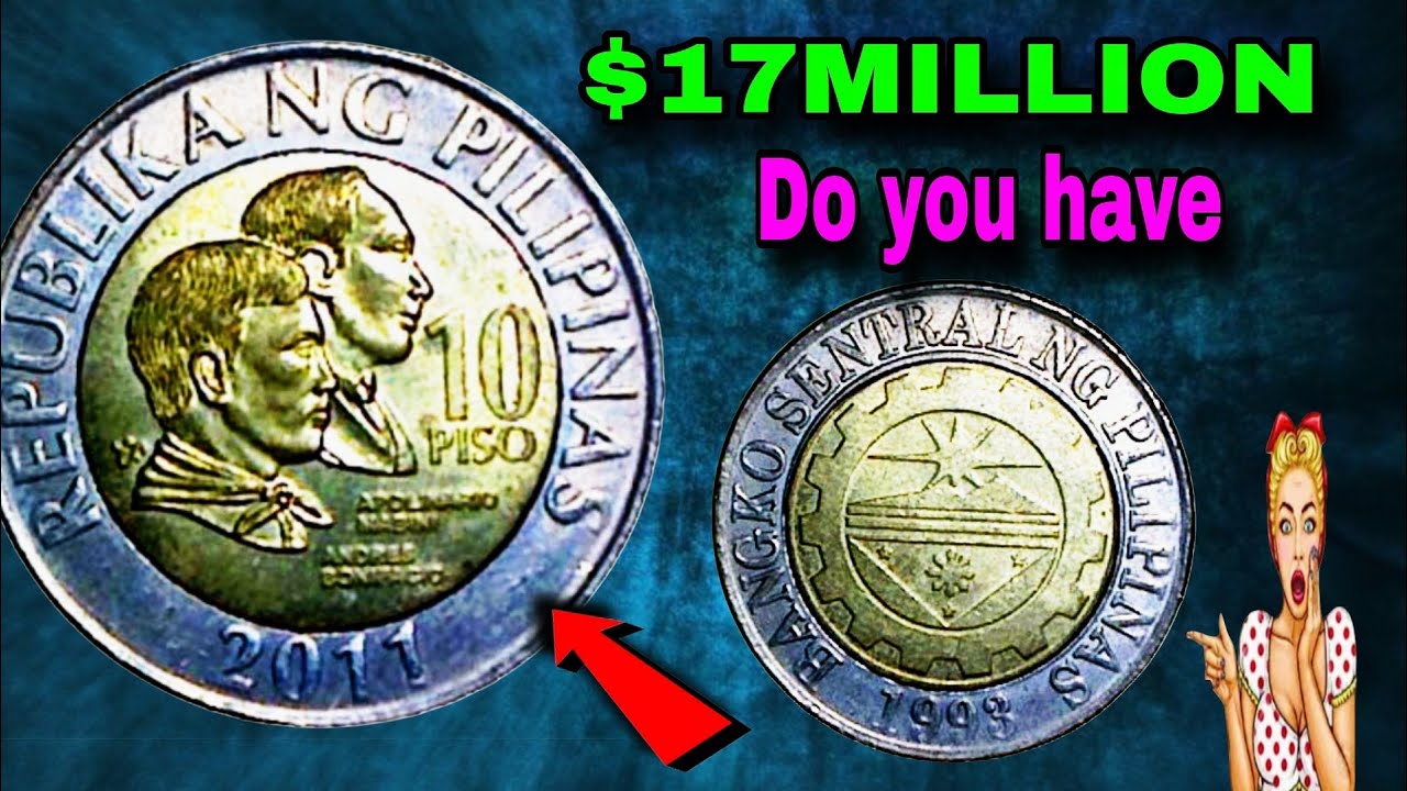 Rare 10 Piso Philippines Coin 2011: Is It Valuable?" - YouTube