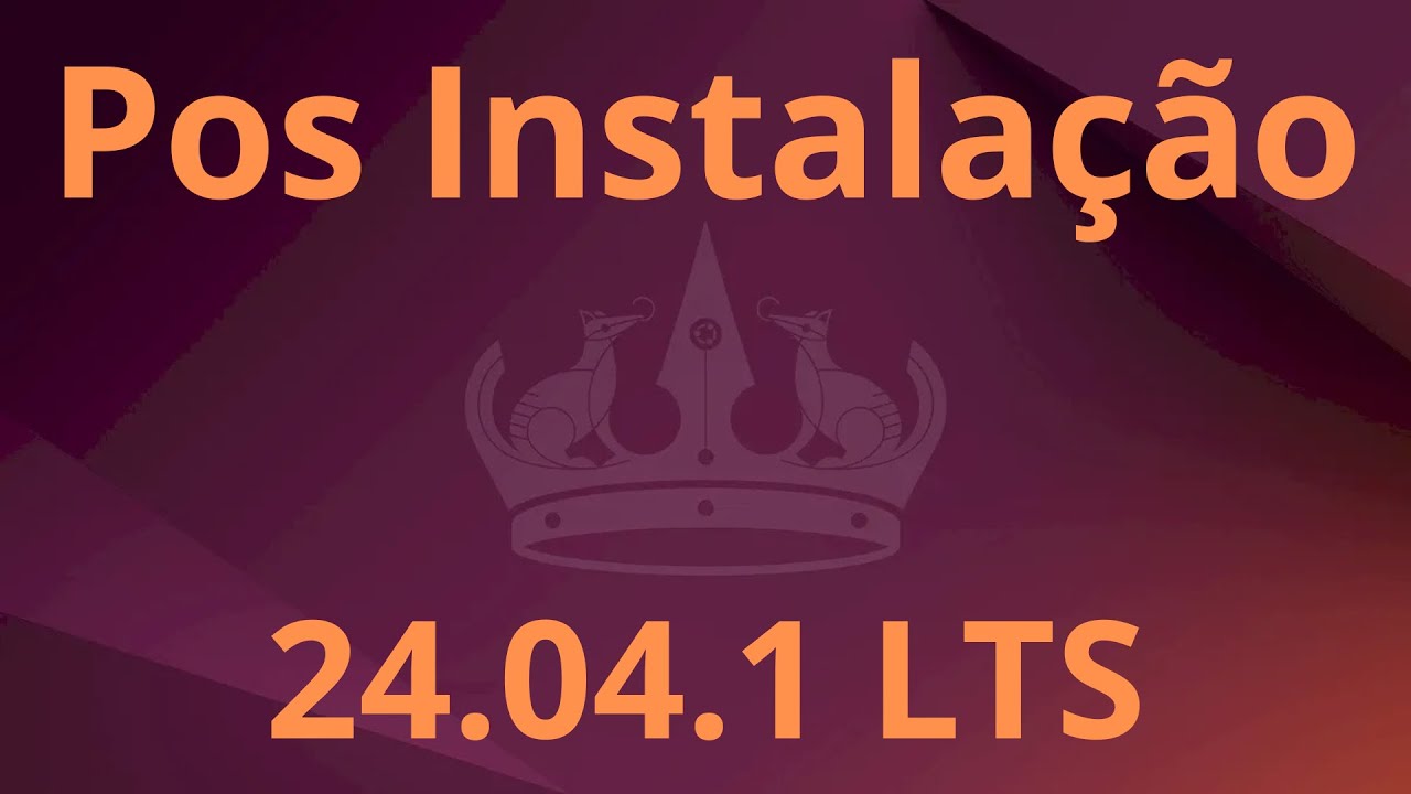 O que fazer Pos Instalação do Ubuntu Desktop - YouTube