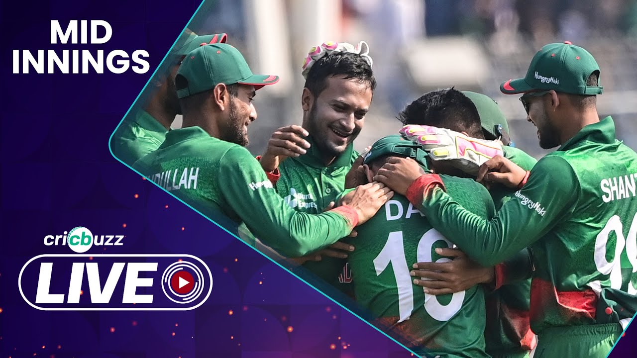 Cricbuzz Live: 1st ODI: India bundled out for 186; KL Rahul gets 73 ...