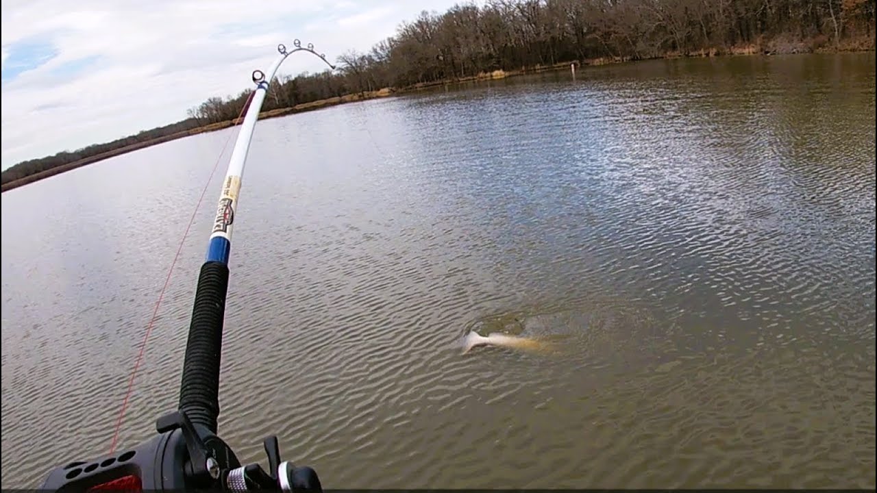 Drifting for channel catfish - YouTube