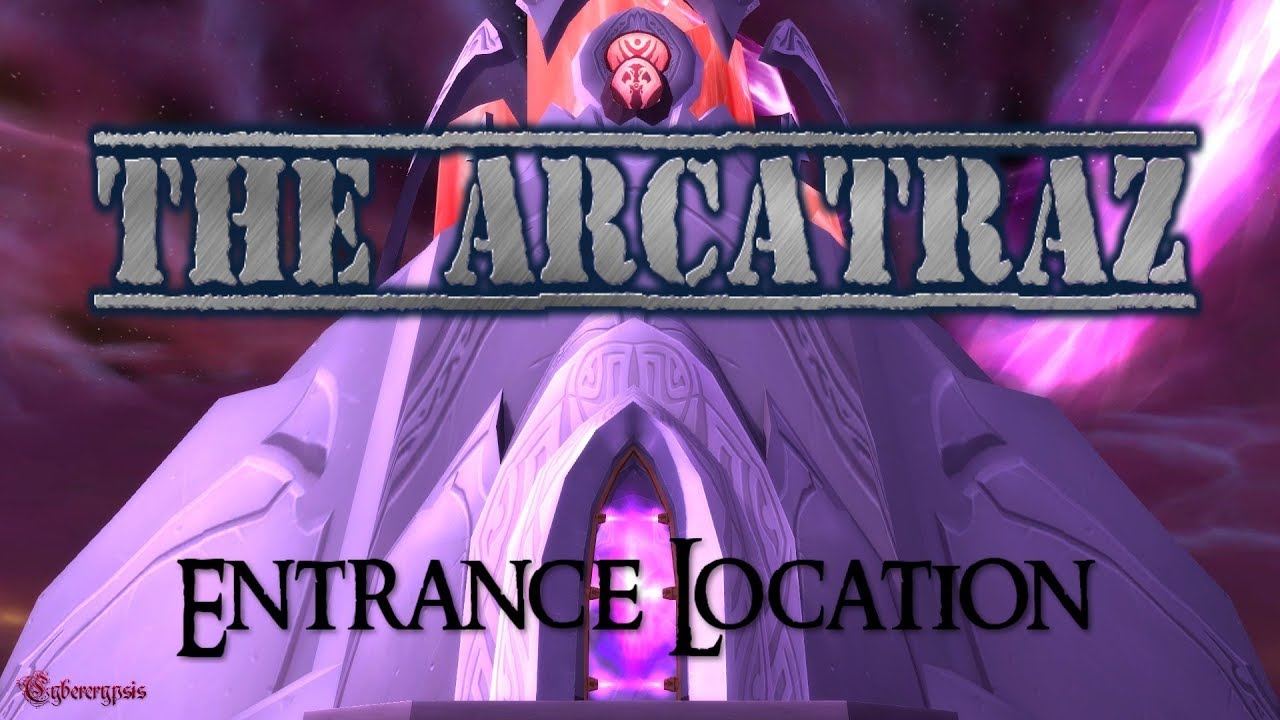 WoW The Arcatraz Entrance Location - YouTube