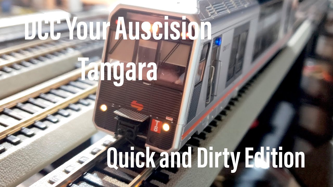 Full Conversion: Auscision Tangara from DC to DCC Using a Soundtraxx ...