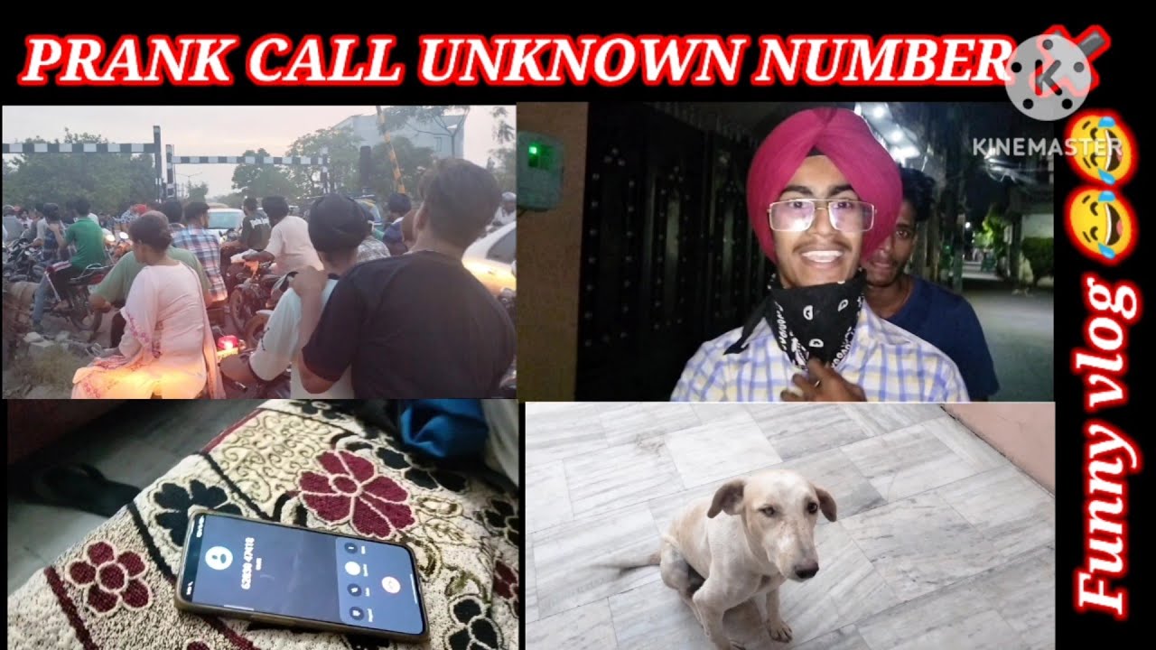 PRANK CALL UNKNOWN NUMBER ️/Funny vlog😂 /GOLDSMITH VLOGS - YouTube