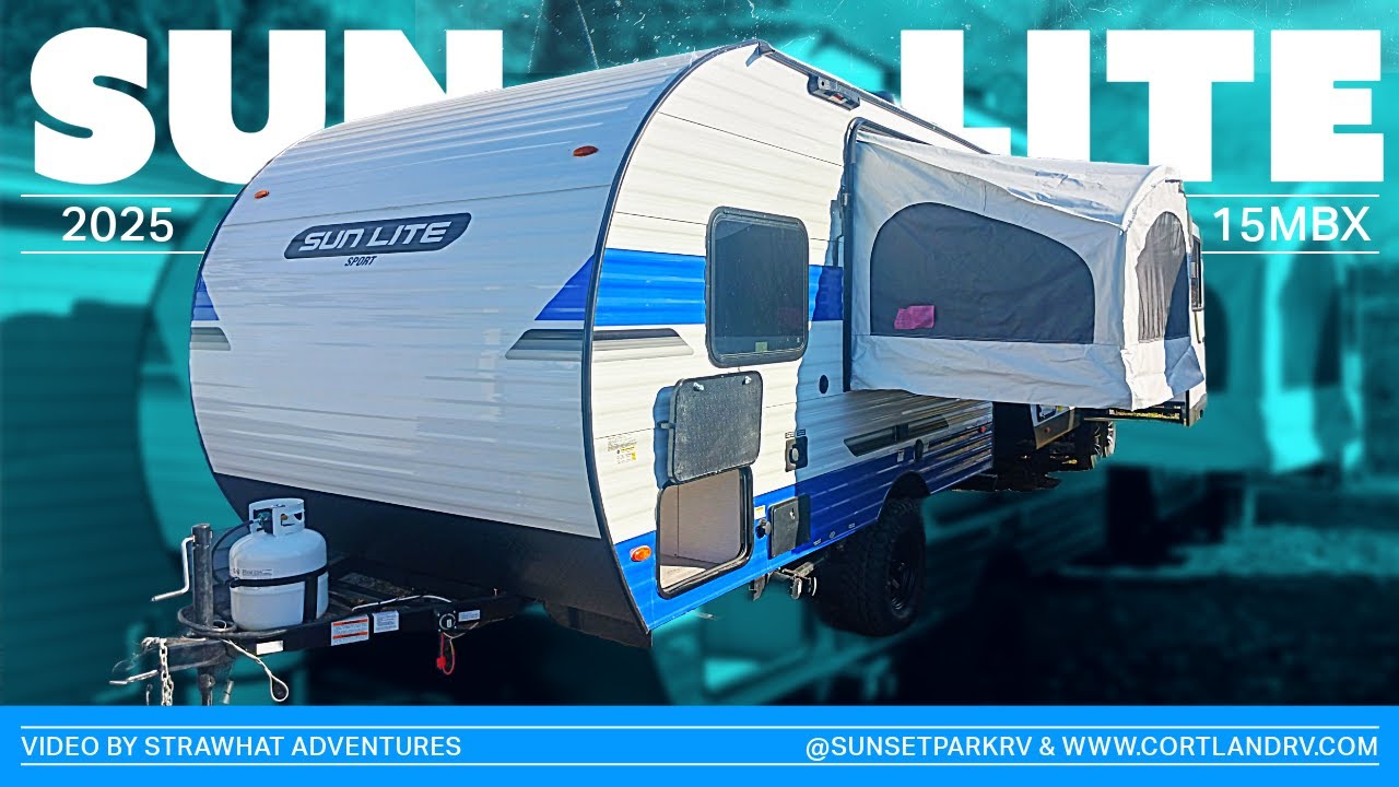 2025 SunLite Sport 15MBX Walkthrough First look at the All-new floorplan by @sunsetparkrv6370 ...