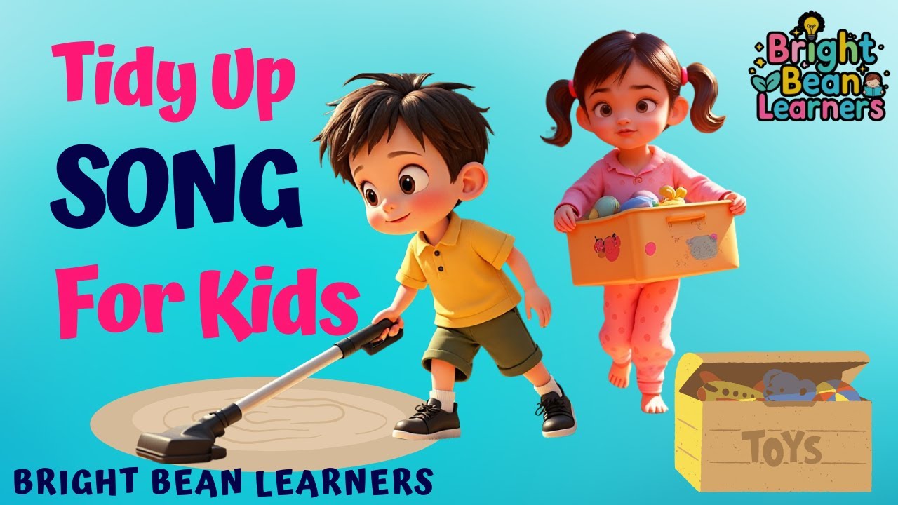 Tidy Up Song for Kids | Fun Clean-Up Routine Educational Music - YouTube