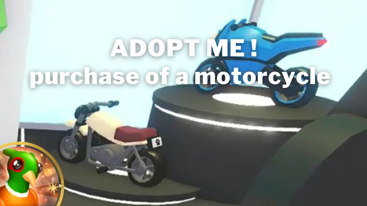 Roblox gameplay 🐾 Adopt Me! 🐾 Motorcycle - YouTube