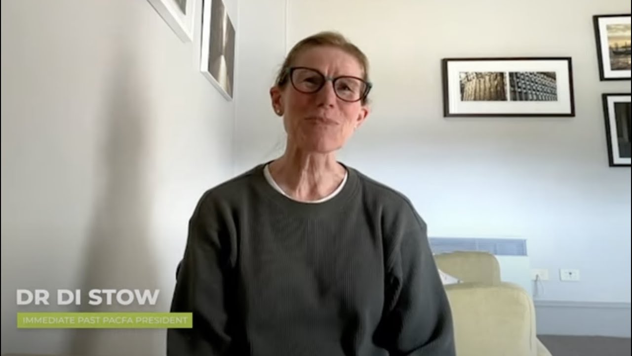 Dr Di Stow - Past President Interview with Nigel Polak - YouTube