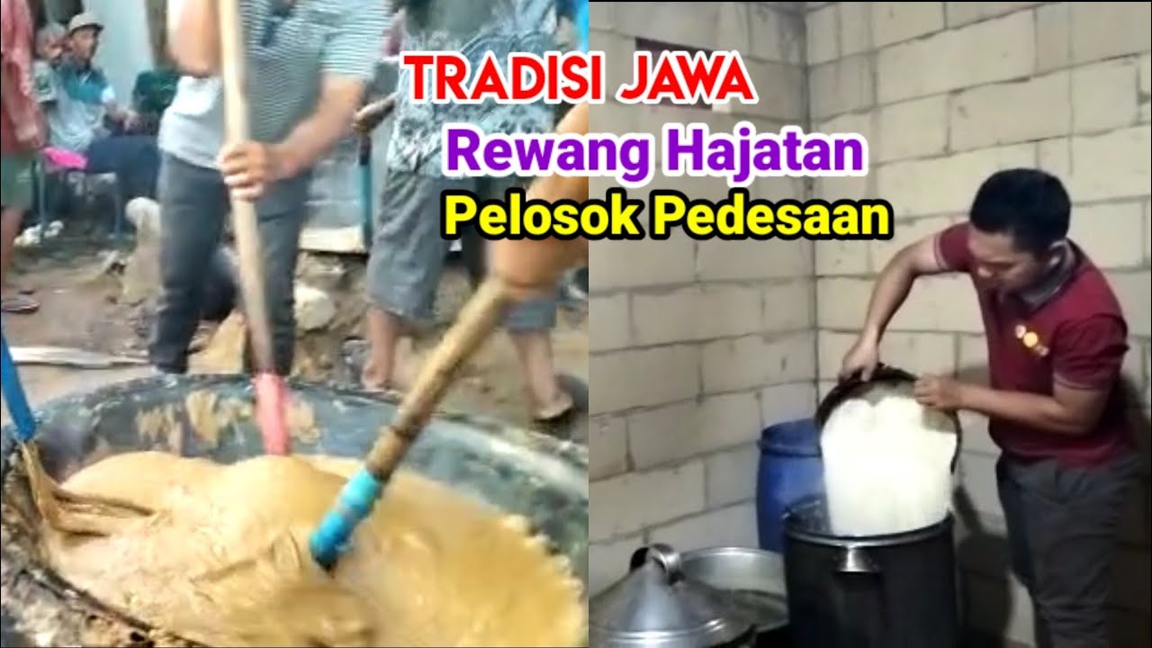 tradisi jawa REWANG HAJATAN pelosok desa - YouTube
