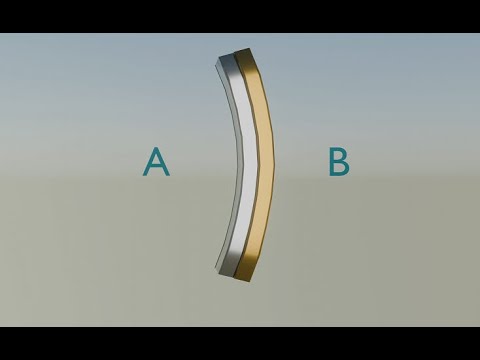 Katılarda Genleşme - Metal Çiftleri (4K UHD) #fizik #genleşme