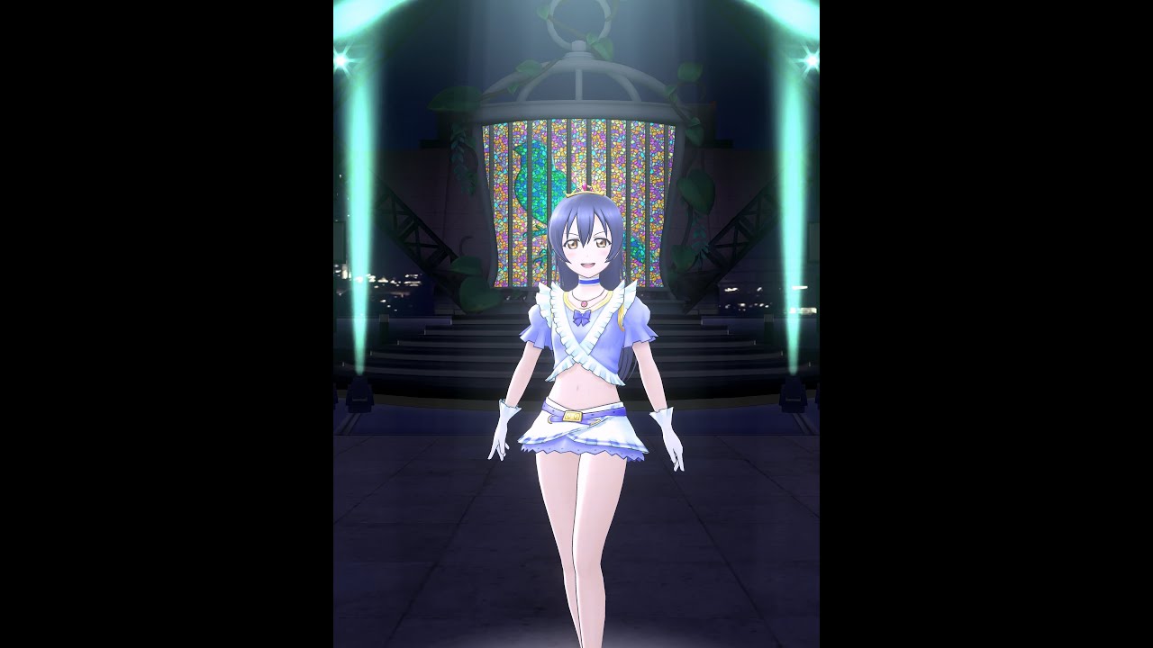 [3:4][SIFAS MV] Aoi Kanaria (Umi, Music S.T.A.R.T!! Costume, Texture ...