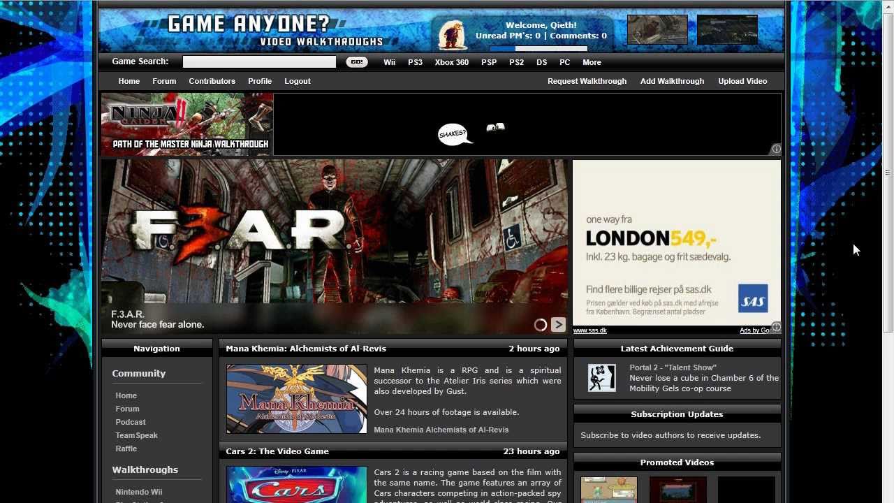 Game Anyone? - YouTube