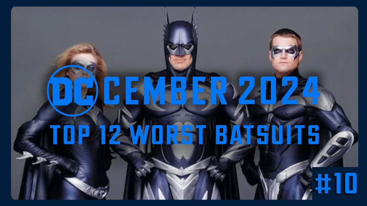 Top 12 Worst Batsuits | #3 | DC-Cember '24 | ft @SerumLake & Saadle Up #batman #batsuit - YouTube