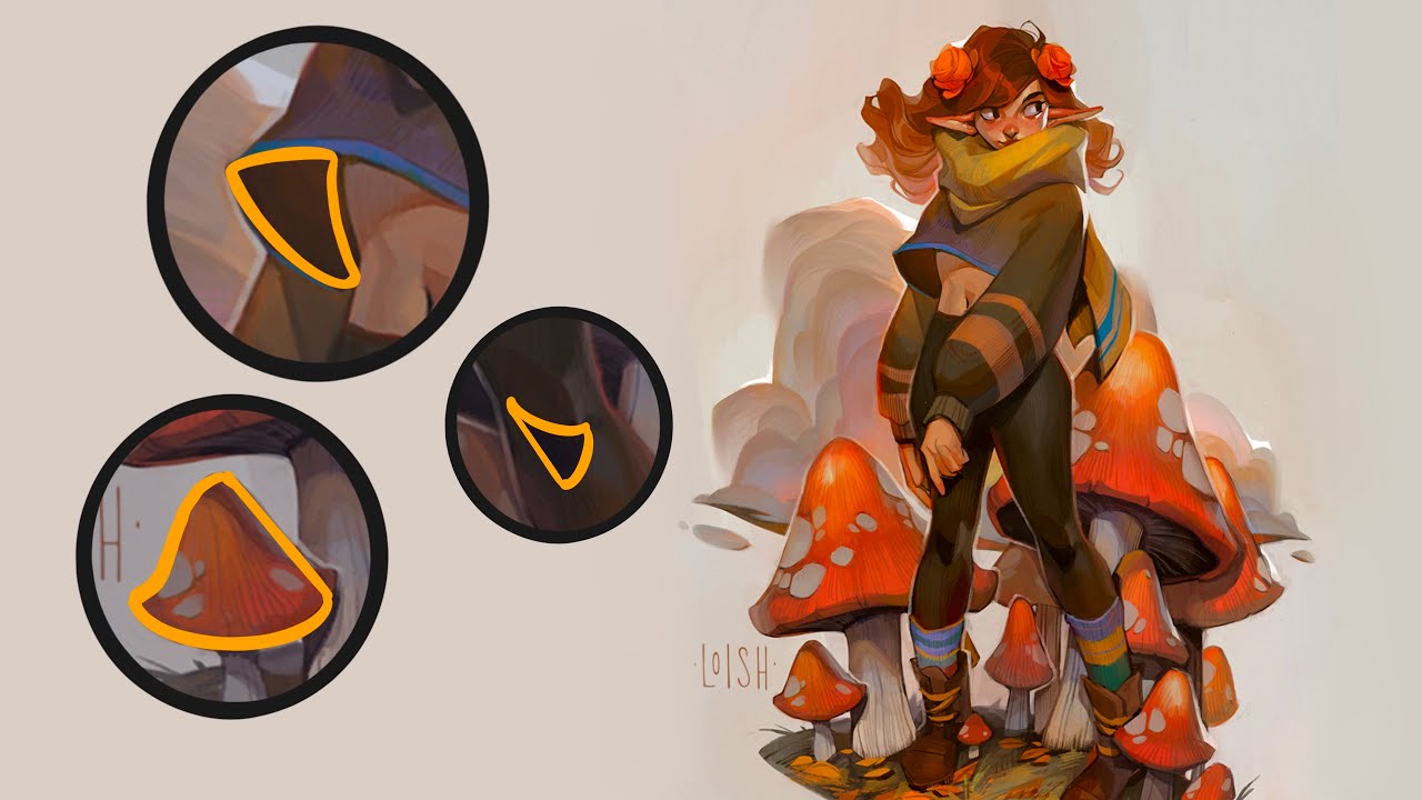 The Secret to Loish's Beautiful Art - YouTube