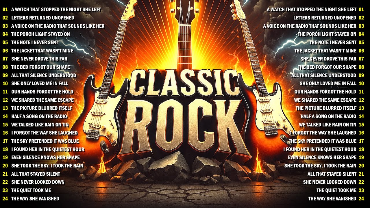 Feel the Fire of Classic Rock Lyrics 🎸 Powerful Anthems That Stir Your ...