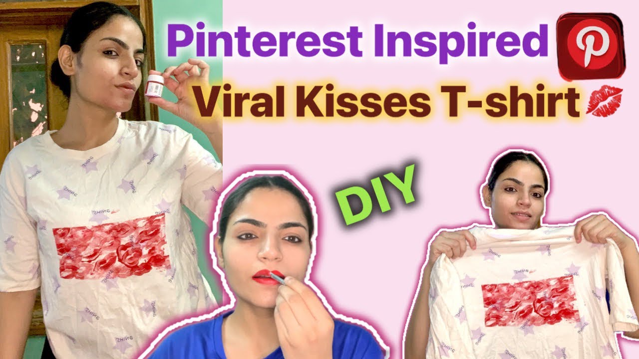 DIY Viral Kisses T-shirt | Best handmade gift for Best friend/Boyfriend/Wife/Hubby - YouTube