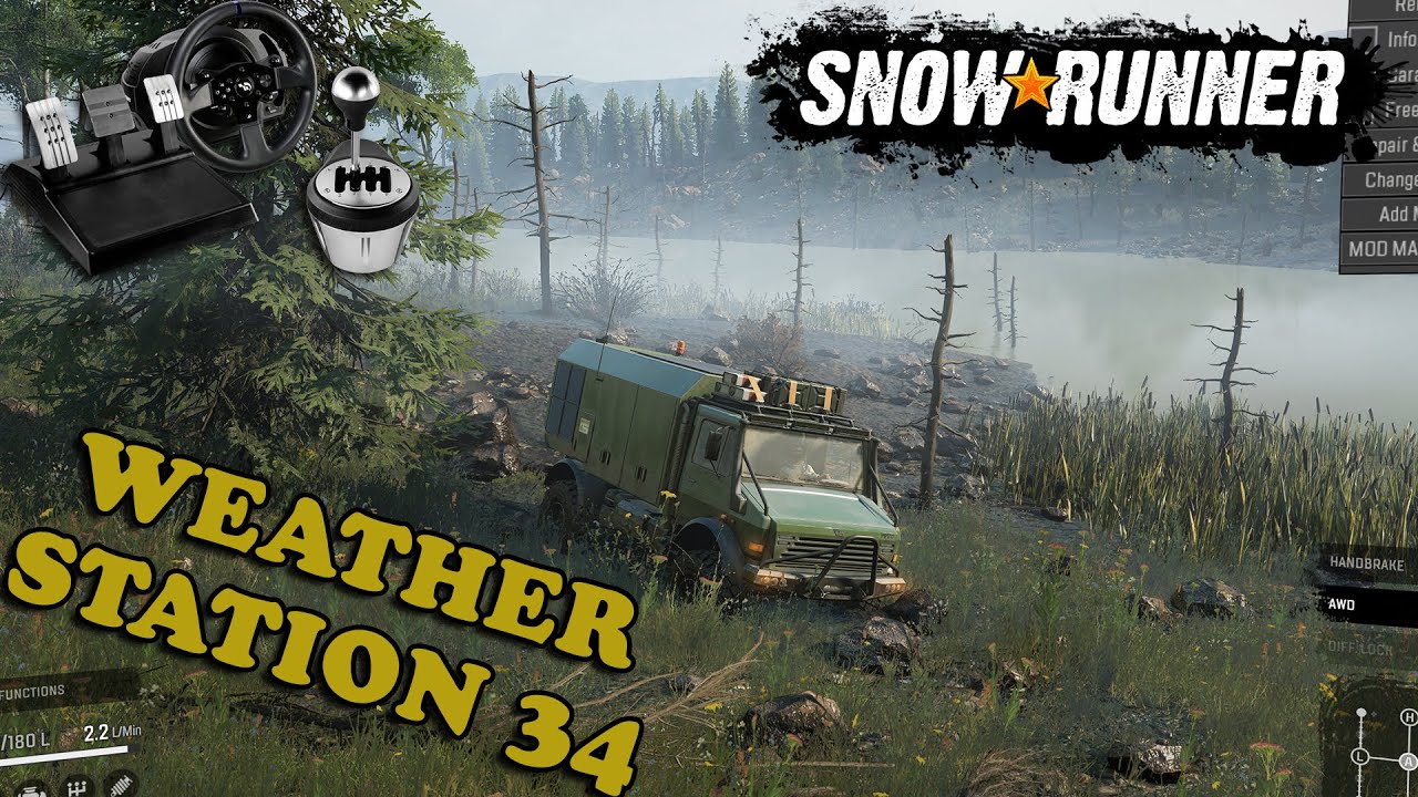 SnowRunner | Weather Station 34 | MP500 Unipog | Mods Showcase | PC ...