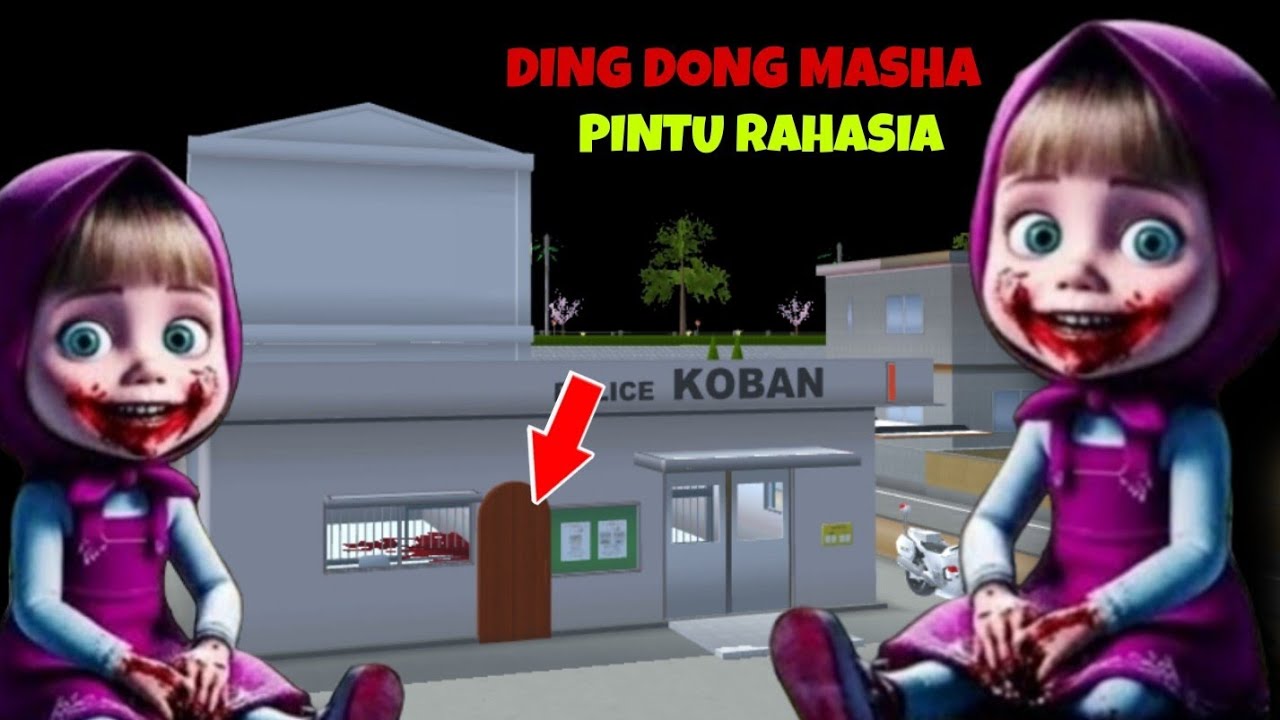 DING DONG MASHA ZOMBIE PINTU RAHASIA {SECRET DOOR}👹😱||DRAMA HOROR ...