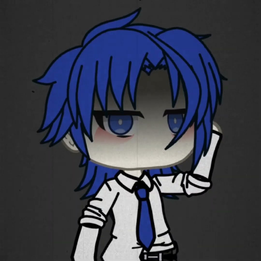 Blue! | Gacha Life | #gacha #ibispaint - YouTube