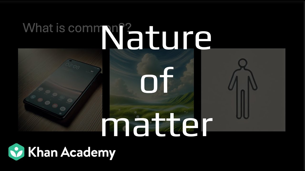 Nature of matter | Some basic concepts in chemistry | Grade 11 ...